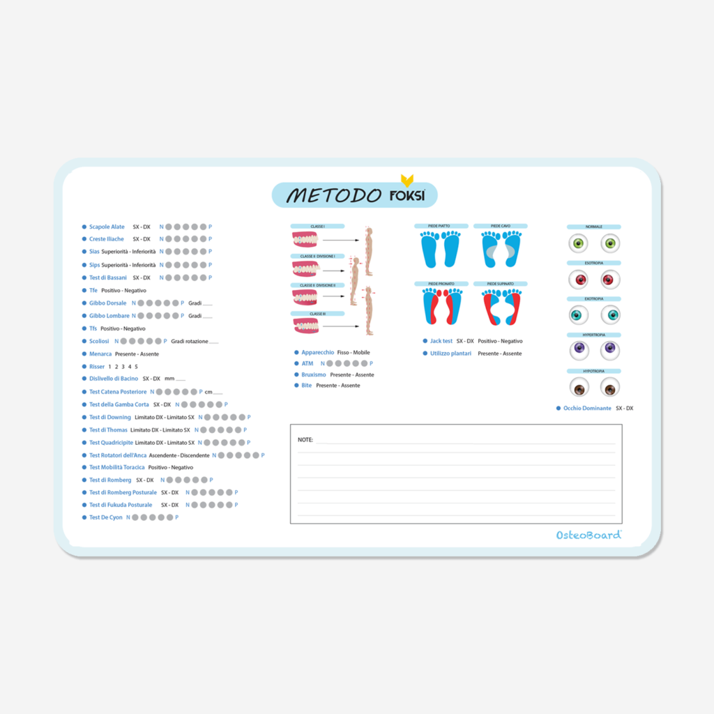 OsteoBoard HANDY (Metodo FOKSI) - OsteoBoard